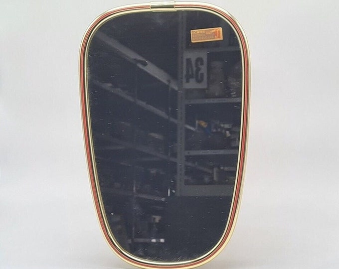 Rare Mid-century Sunburst Mirror, Lenz Germany, Brass Loop Frame, All ...