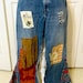Jesus Jeans, Hippie, Jesus Freak Patches, Faux Leather Fringe ...