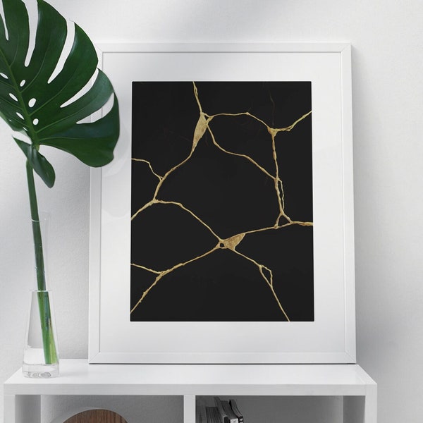 Kintsugi Print - Etsy