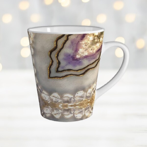 Crystal Geode Mugs - Etsy