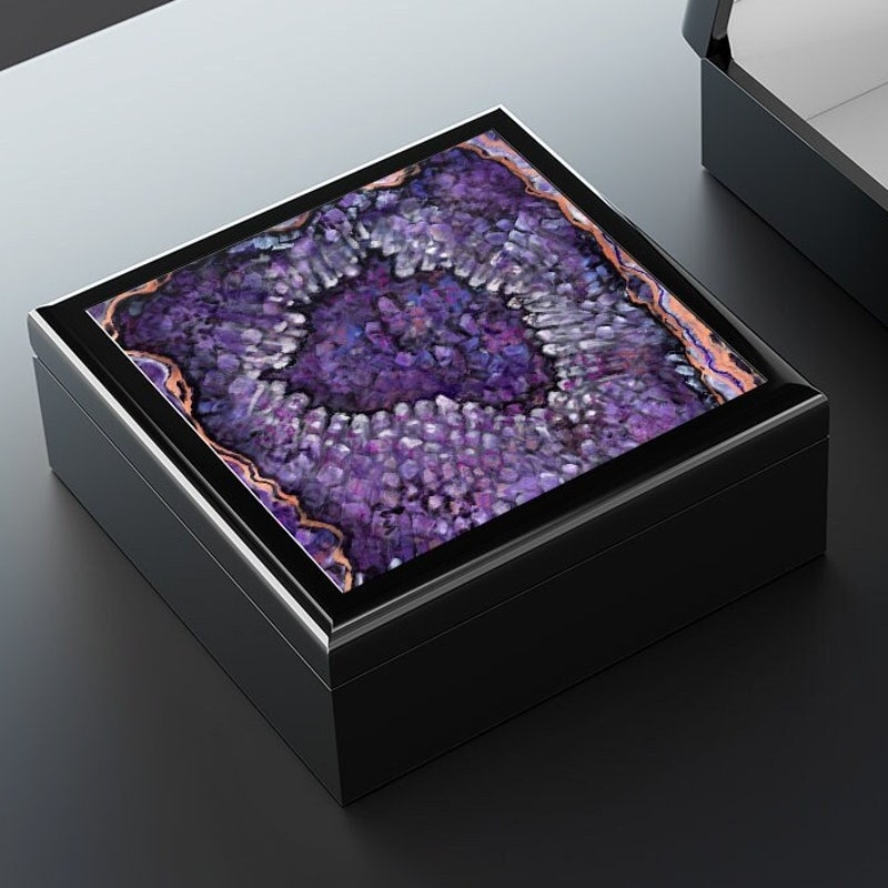 Geode Ring Box - Etsy