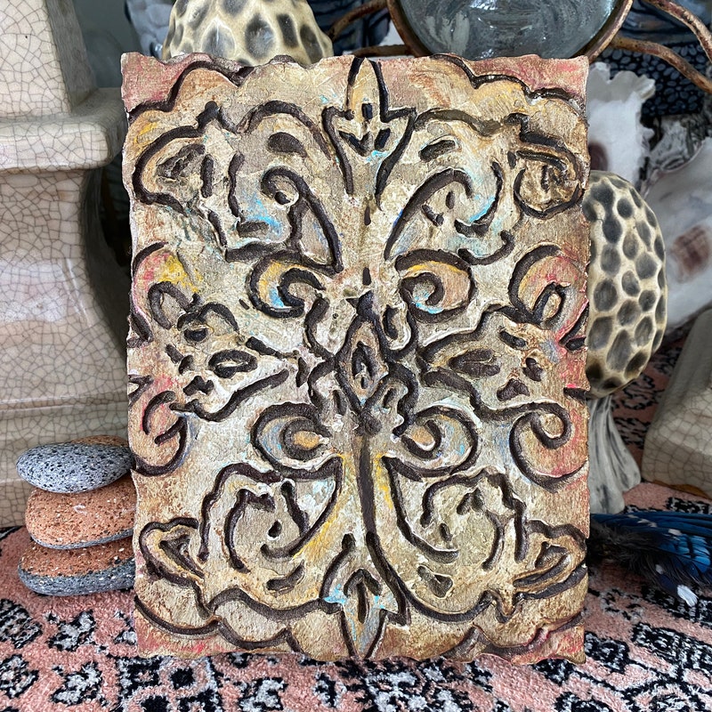 Moroccan Tile Wall Art - Etsy