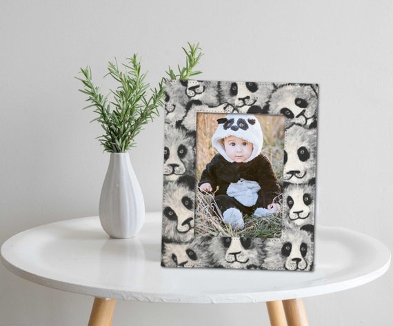 PANDA PILE GIANT Panda Picture Frame 5x7 Felt - Etsy