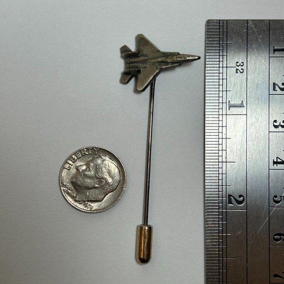 Vintage Fighter Jet Airplane Aviation Military Theme … - Gem