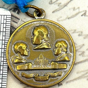 Vintage Ego Sum Immaculata Conceptio Vatican City Heavy Brass or Bronze ...