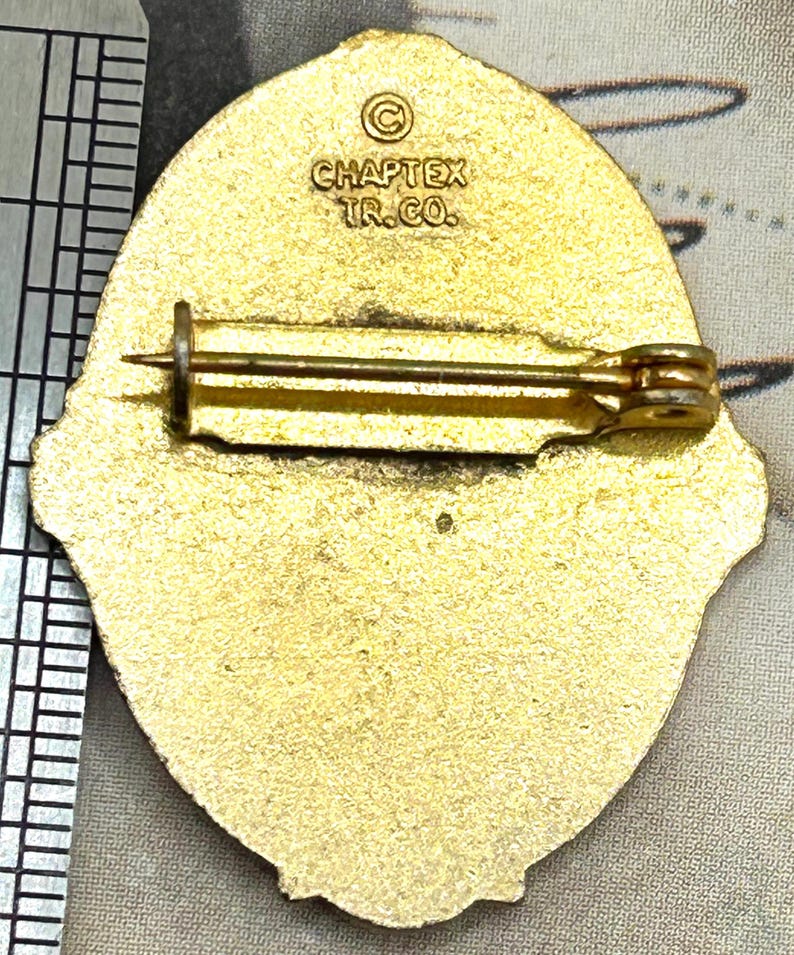 Vintage 1950 MCML Annual Jubilee Pope Pius XII Gold Tone Cross Sacred ...