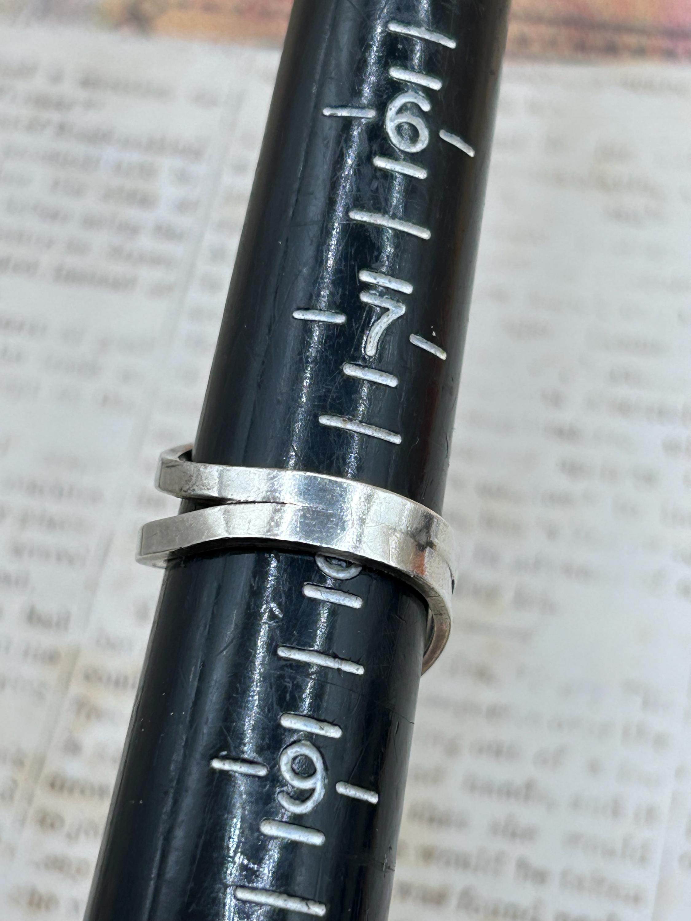 Vintage Modernist Mod Bold Wrap Bypass Adjustable 925 Hallmarked Sphere ...