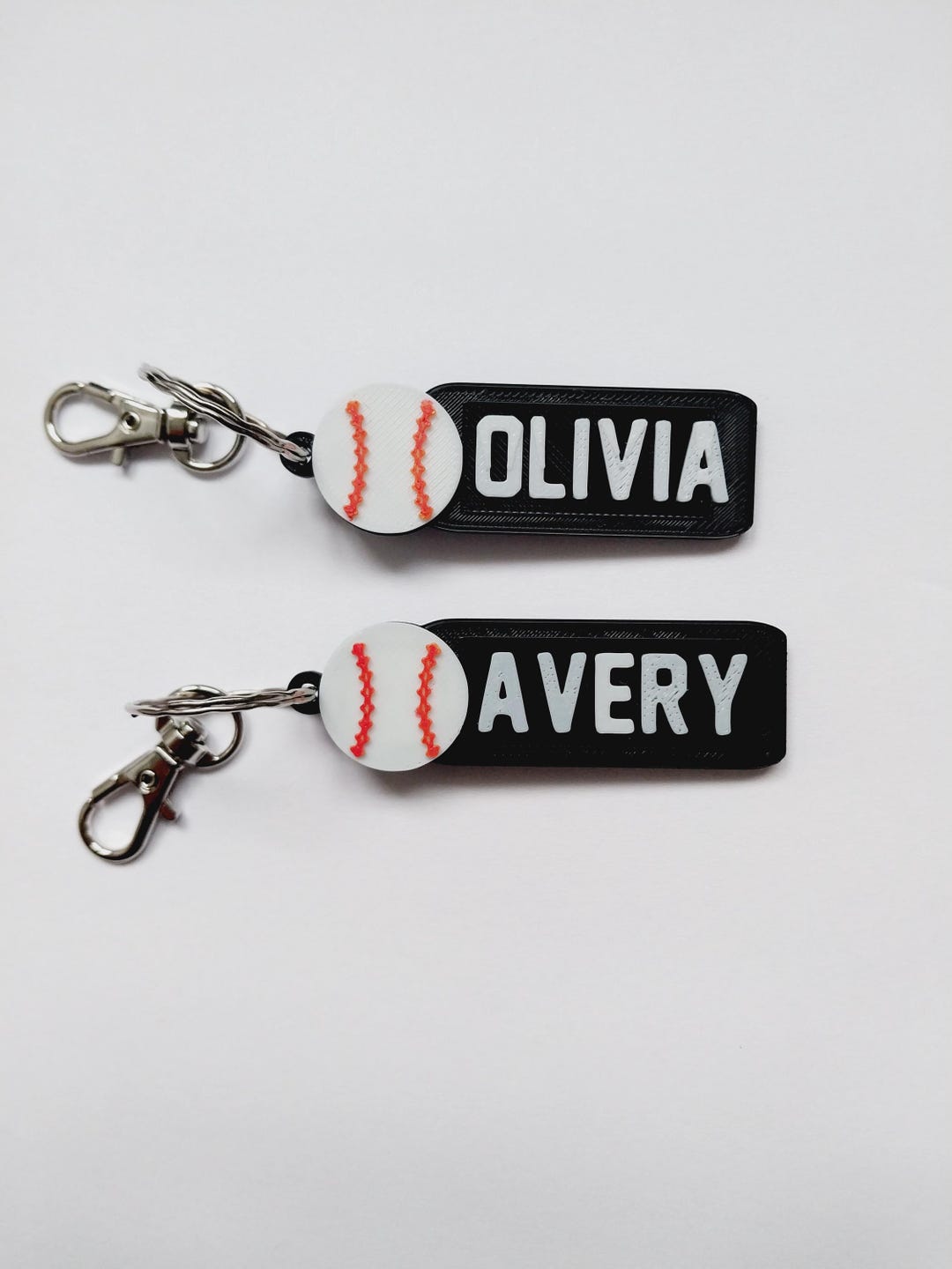 Personalized Baseball Bag Tag, Baseball Player Custom Name Tag ...