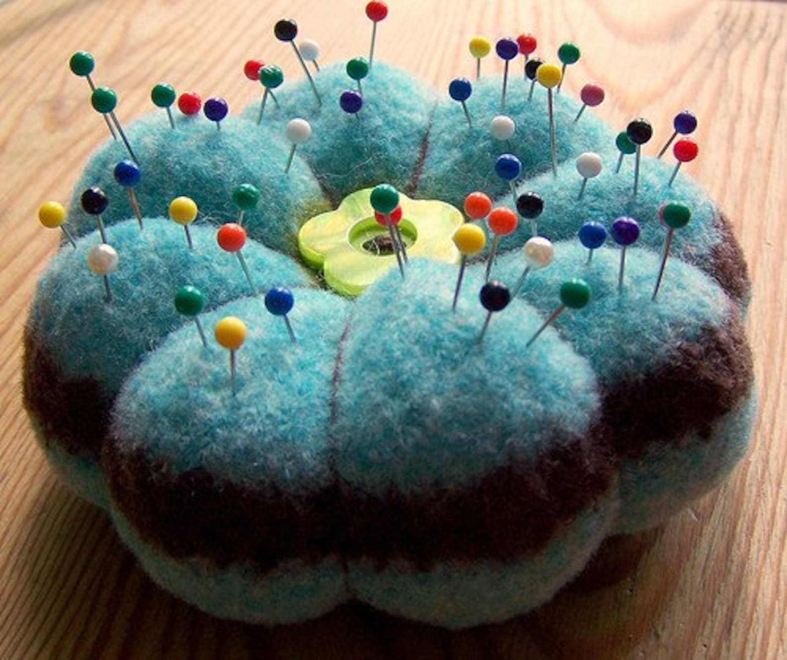 Felted Knitting PATTERN - A Felted Pin Cushion PATTERN - PDF, Digital ...