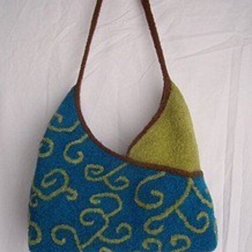 Knitting Felted Bag Pattern Sonora Bag - Etsy