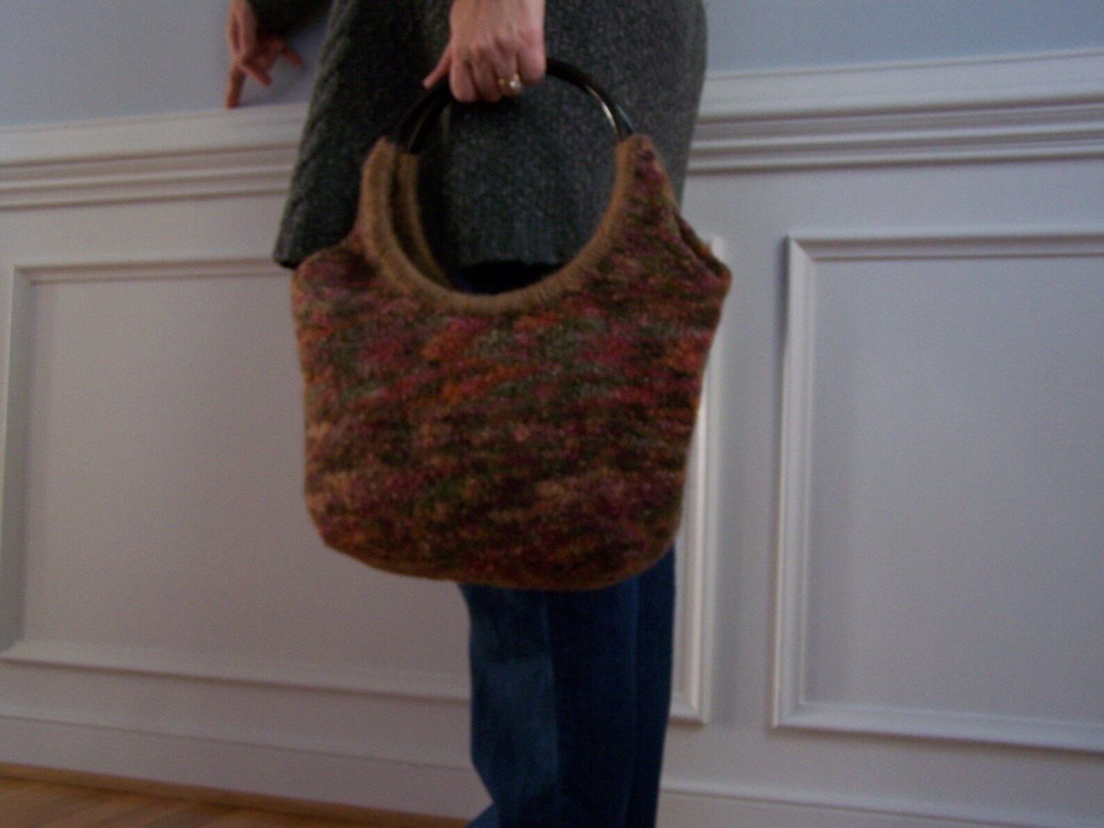 Felted Knitting Pattern Ring Top Tote (PDF - Digital Delivery Only) - Etsy