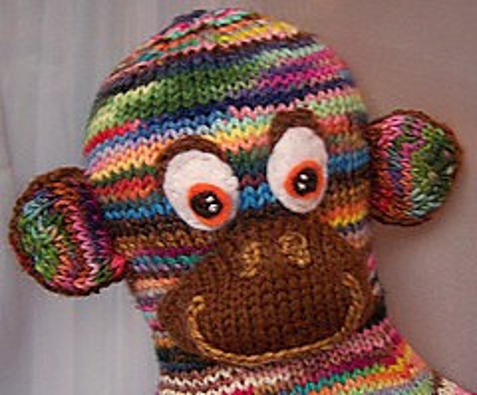 That Funky Monkey - A Stuffed Toy Knitting Pattern - Hot Monkey Sox PDF ...