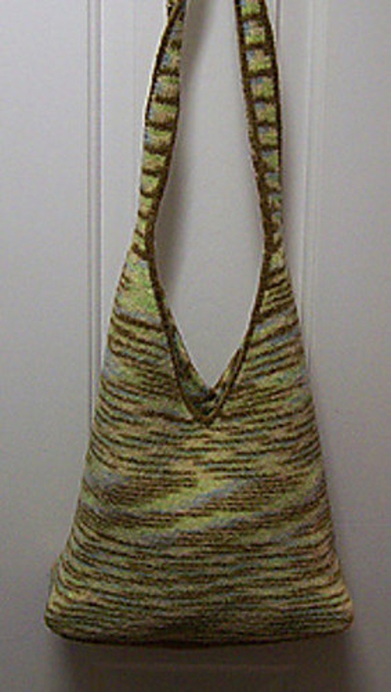 Felted Knitting PATTERN - Felted Roomy Shoulder Tote - PDF, Digital ...