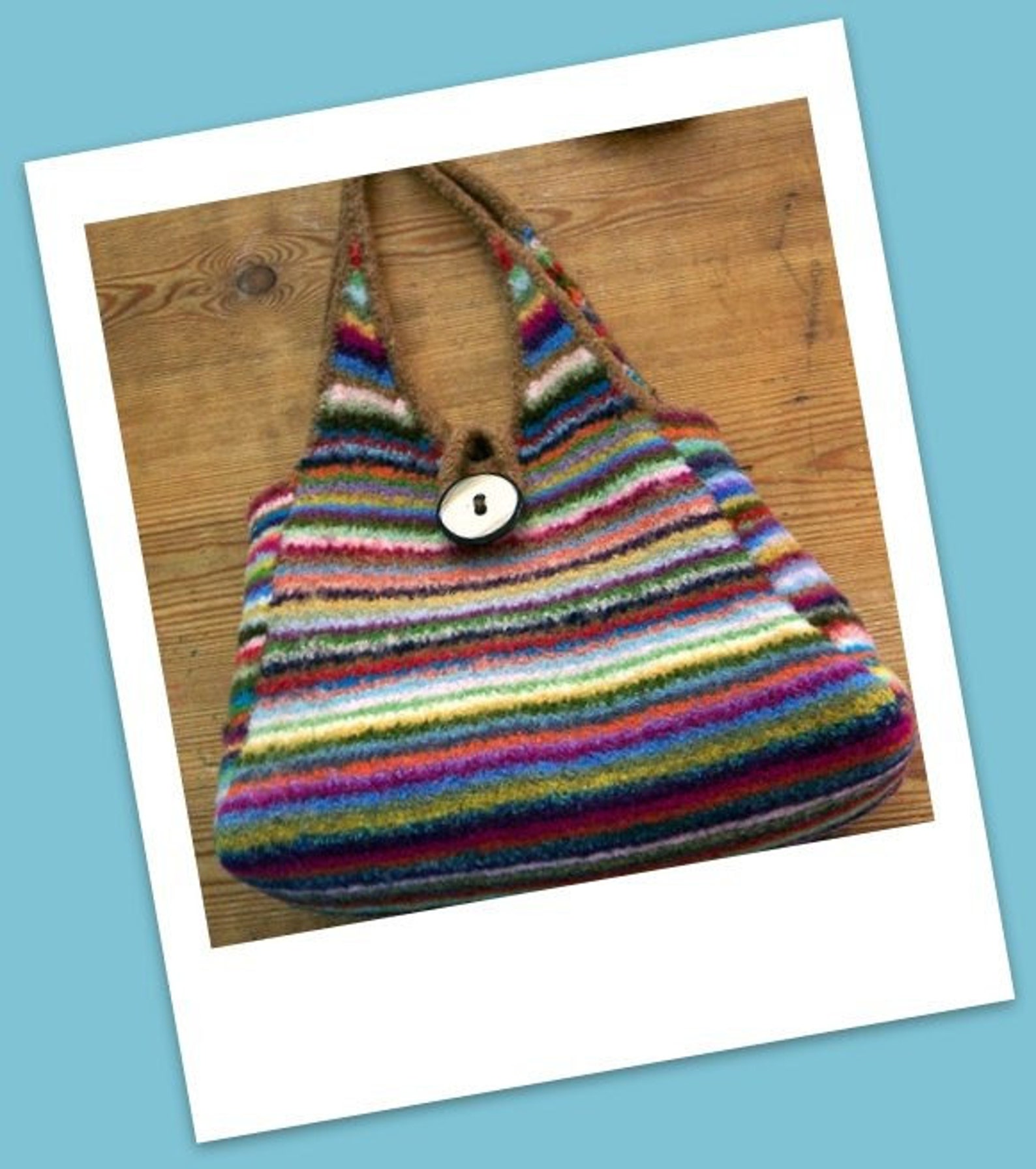 Pyramid Tote - Upgraded - A Felted Knitting Pattern - PDF, Digital ...