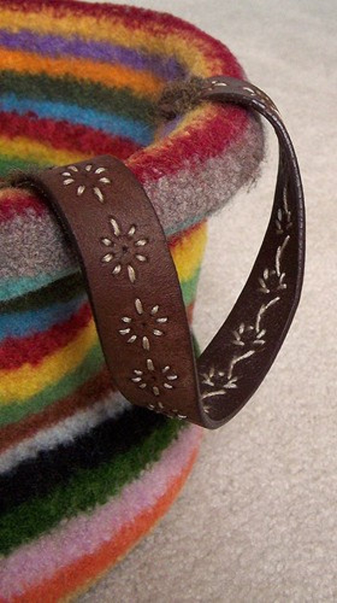 Knitting Pattern Felted Basket (PDF - Digital Delivery ONLY) - Etsy