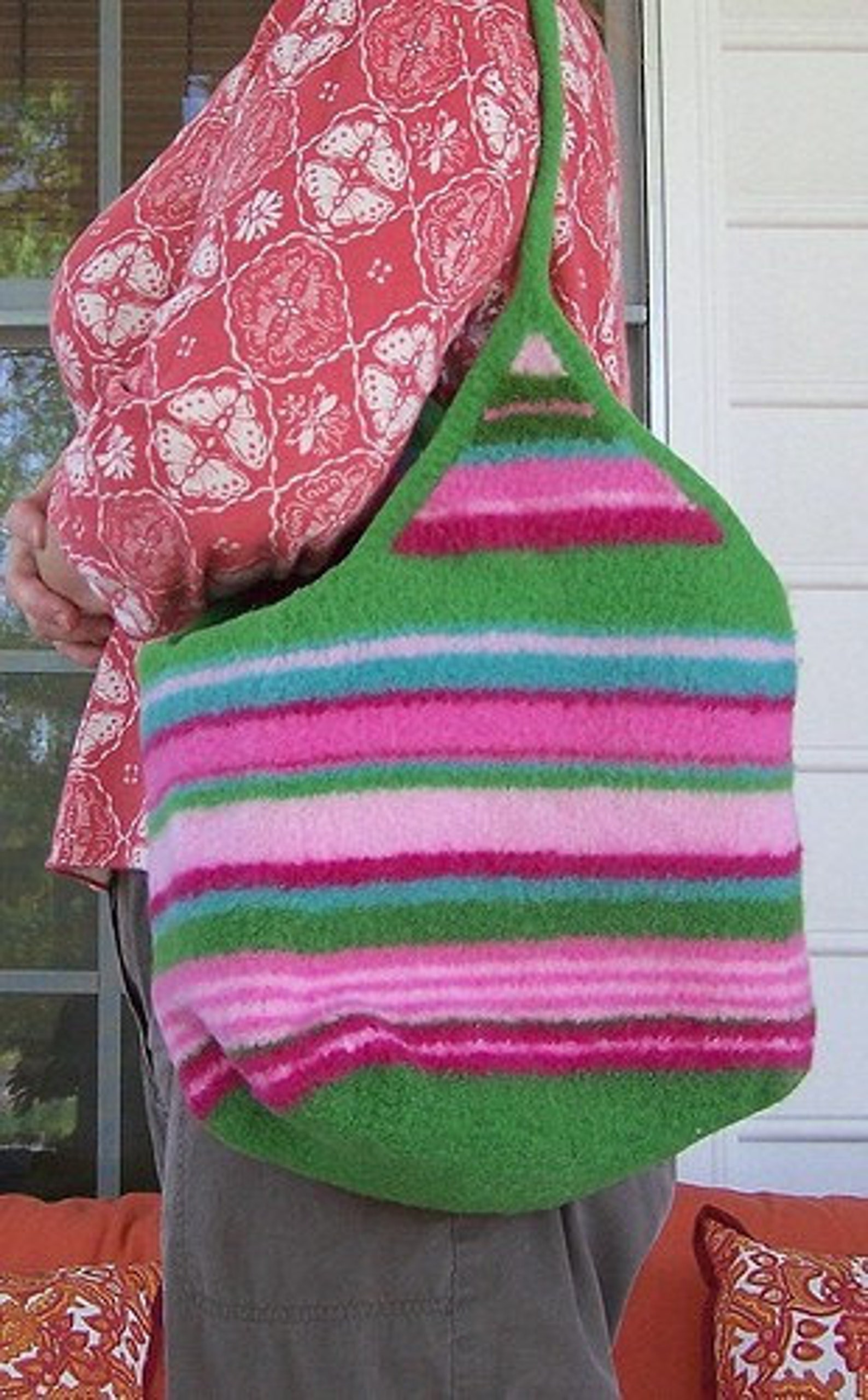 Felted Knitting PATTERN - Carry All Tote PATTERN (PDF File - Digital ...