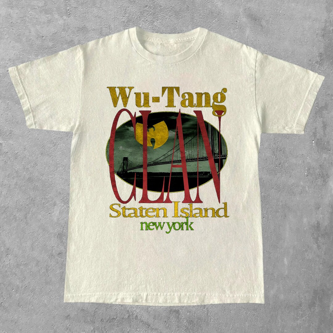 Wu Tang Clan Graphic Shirt, Wu-tang Graphic Vintage Wu Tang Clan Unisex ...