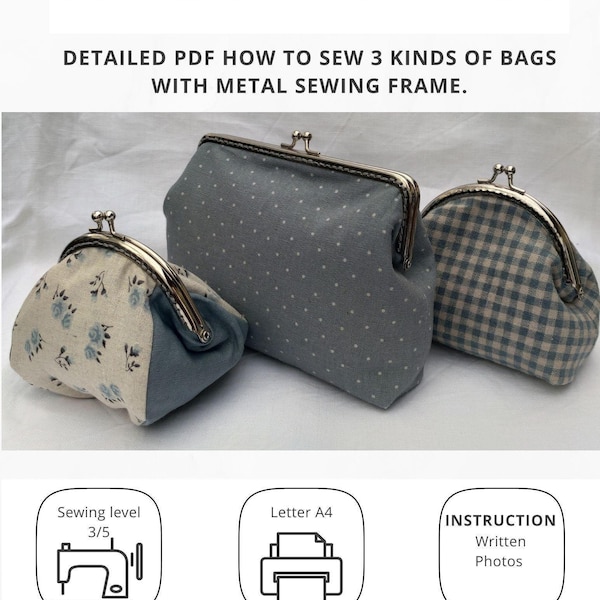 Kiss Lock Purse - Etsy