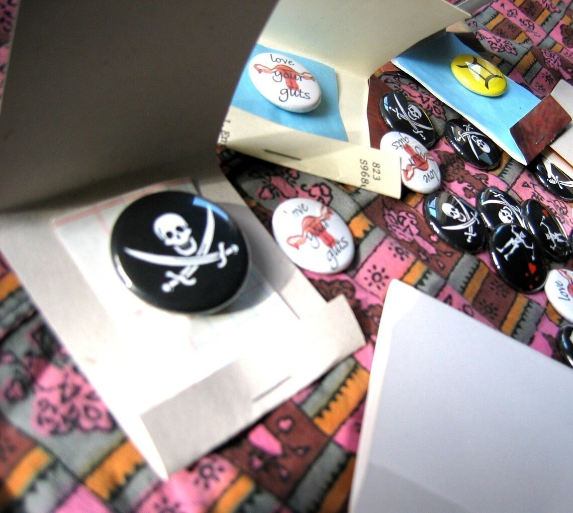 Prisoner Buttons or Magnets - Etsy