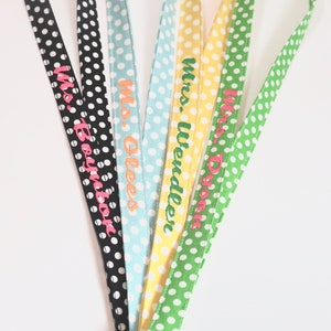 Lanyard Personalized Lanyard Fun Lanyards Key Lanyard - Etsy