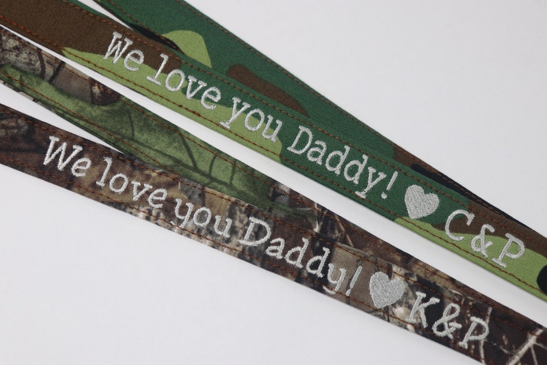 Father's Day Gift, Lanyard for Dad, Camp Lanyard, Real Tree Lanyard ...