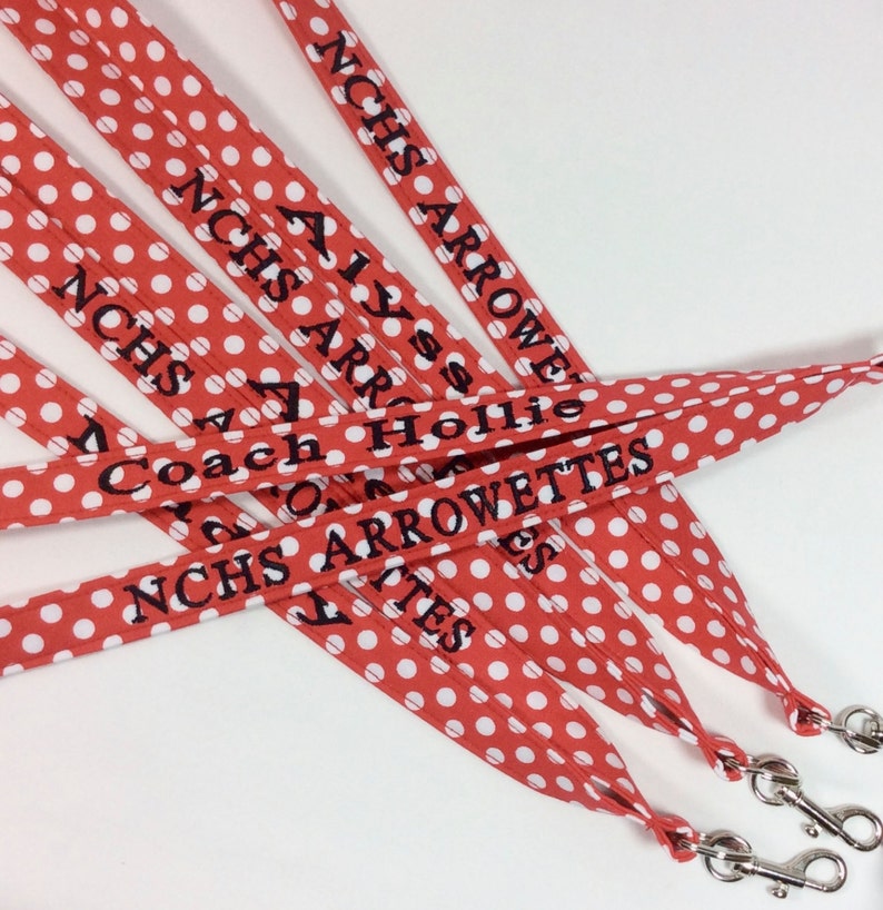 Team Lanyards Dance Team Lanyards Swim Team Lanyards Cheer | Etsy