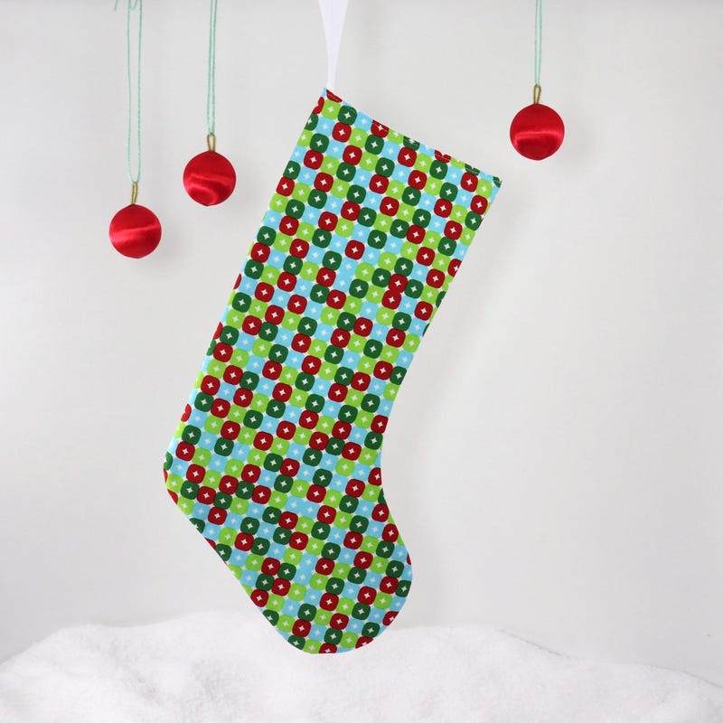 Modern Stocking - Etsy