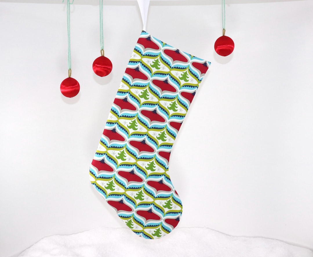 Mid Century Modern Stocking, Stocking for Boyfriend, Minimalist ...
