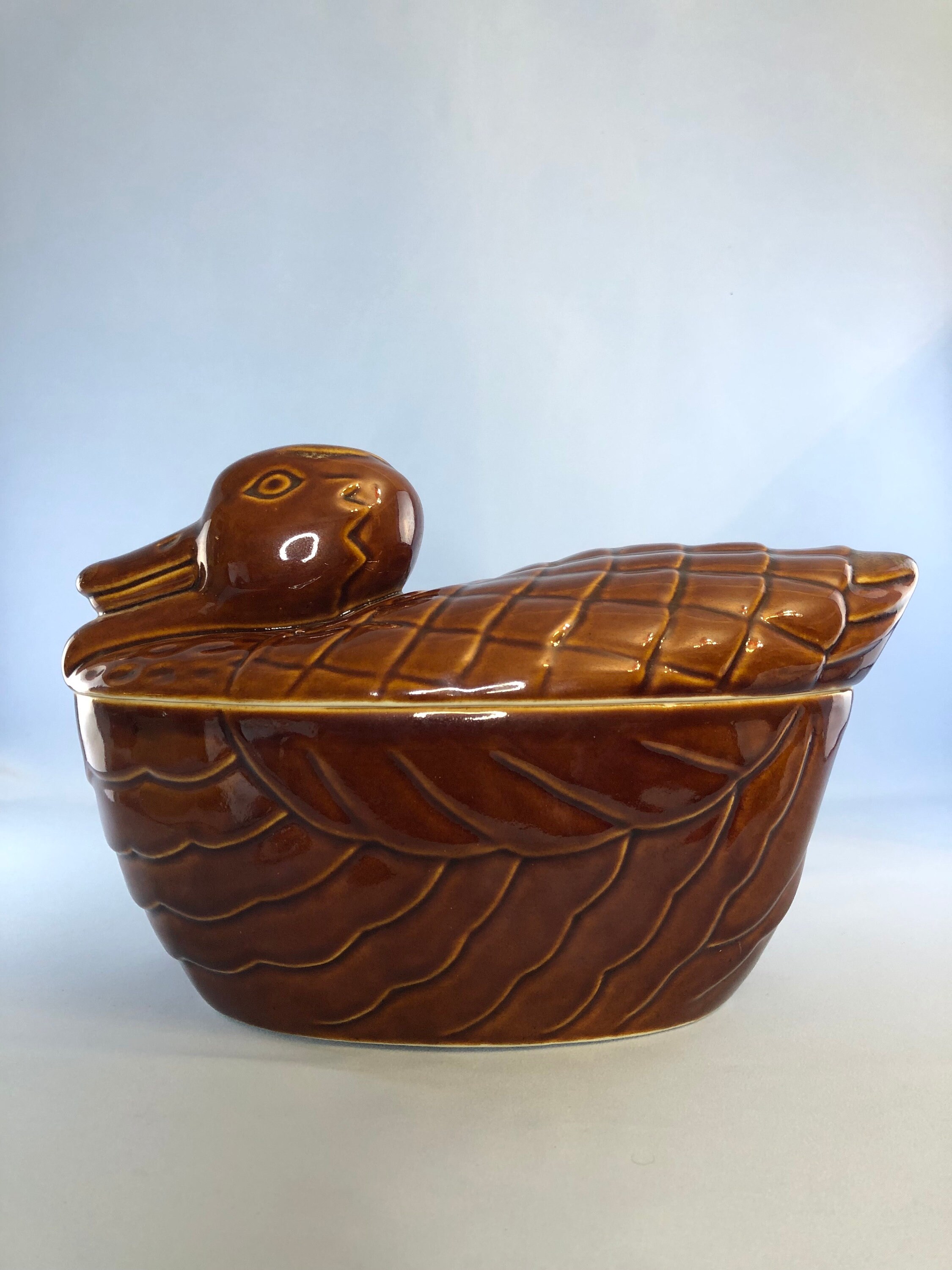 Exclusive Ceramic Baking Dish Duck Bird Vintage Crockery for Oven ...