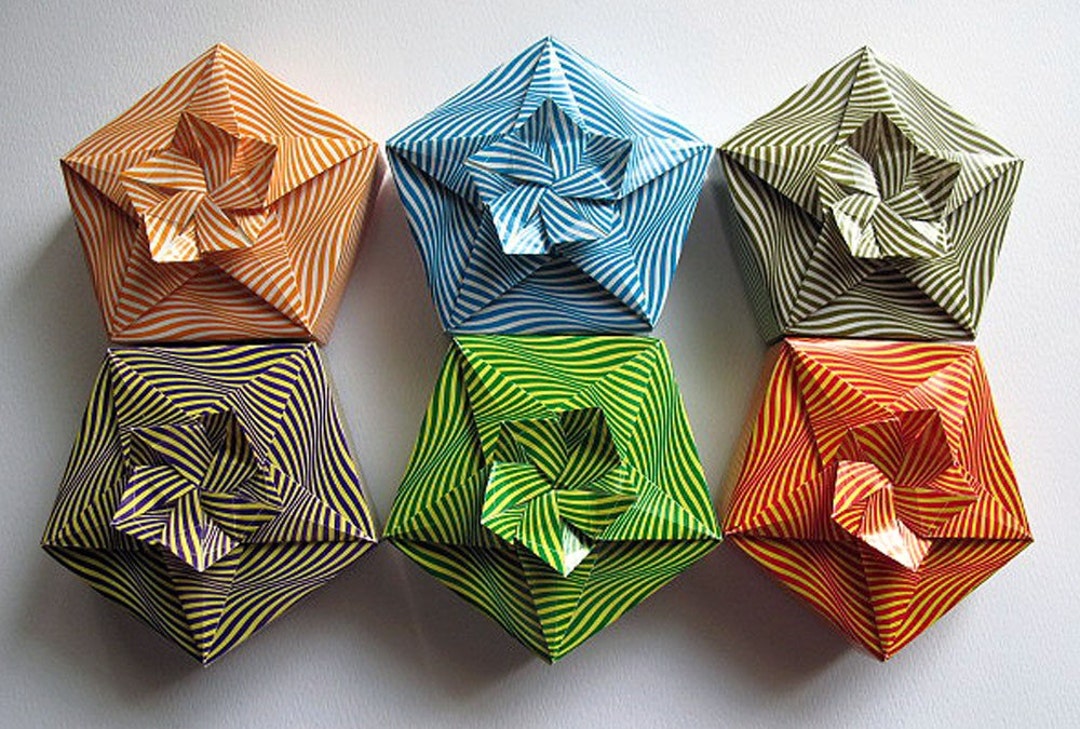 Origami Cherry Blossom Boxes - Etsy