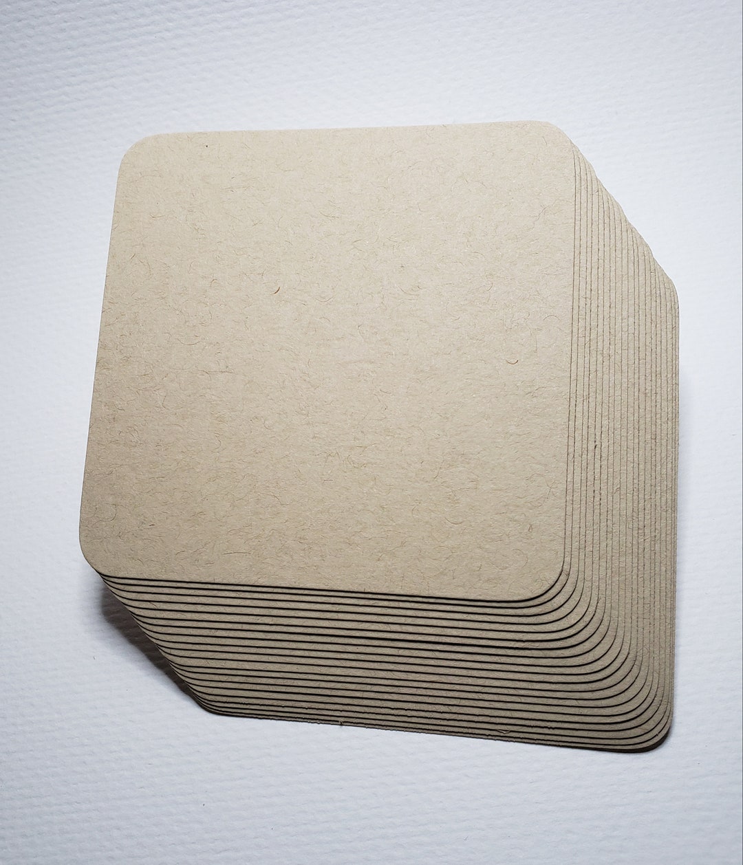 Square Tiles - Toned Tan Mixed Media Paper - Etsy