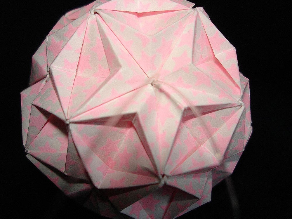 Glow in the Dark Origami Ball - Etsy