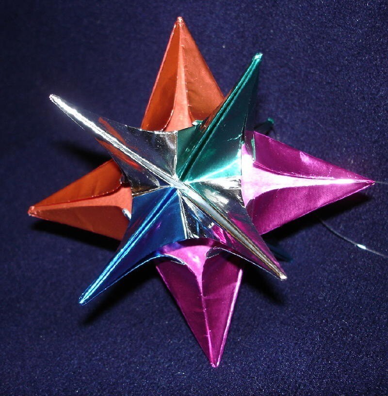 Origami Ball Foil Omega Star - Etsy
