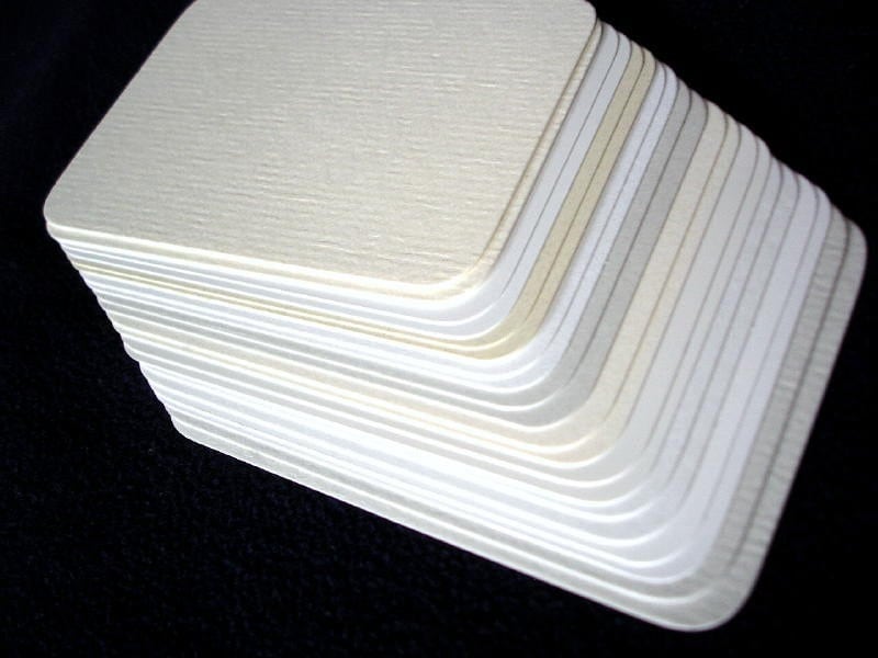 ATC Blank Cards Whites & Off/whites - Etsy