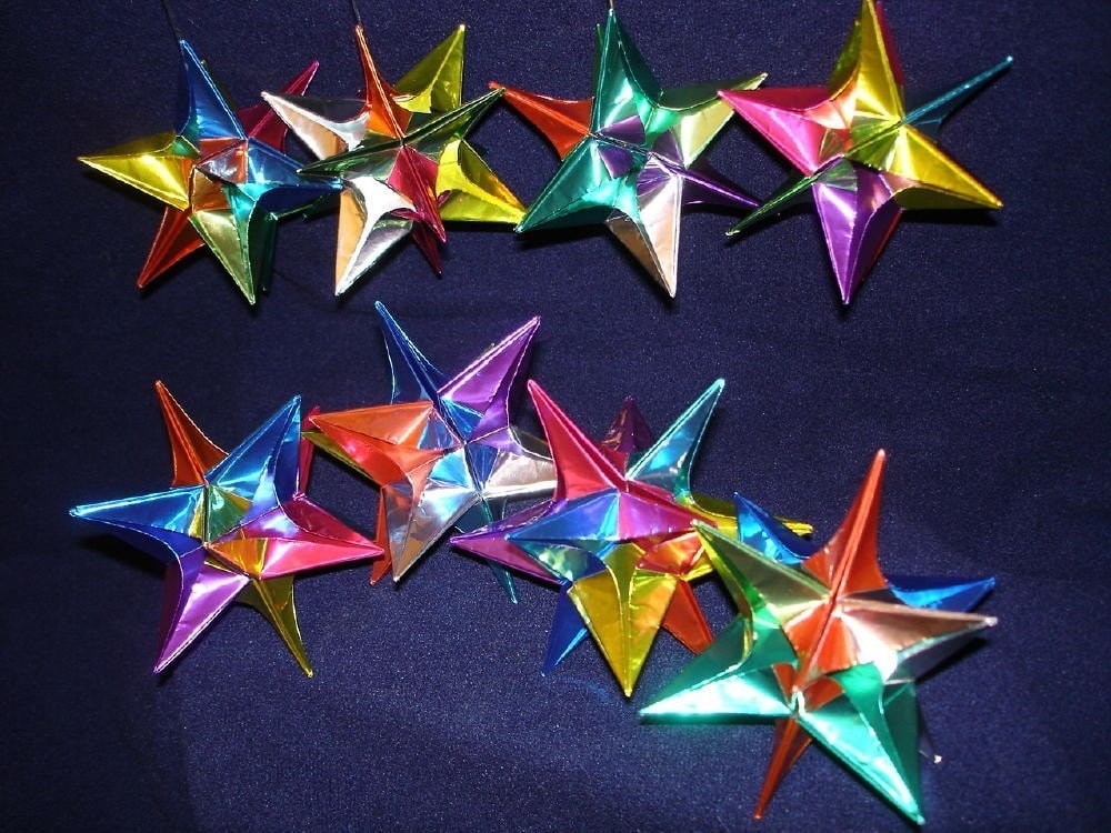 Origami Ball Foil Omega Star - Etsy