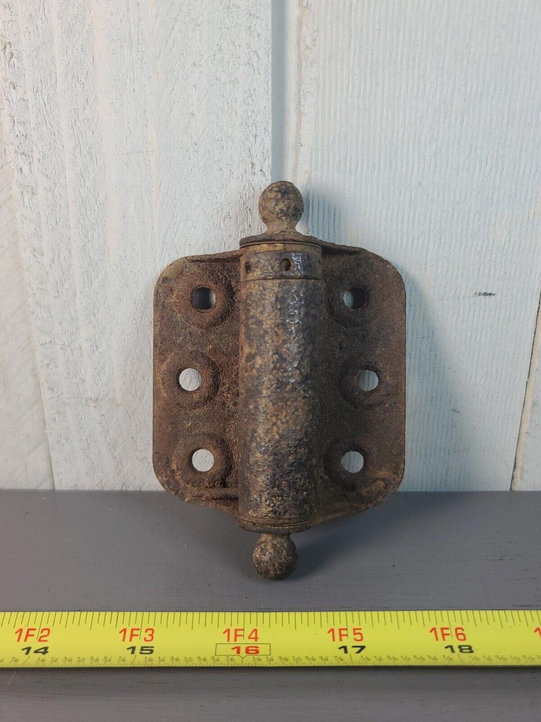 Antique Vintage Spring Loaded Door Hinge Primitive Rustic Farm - Etsy