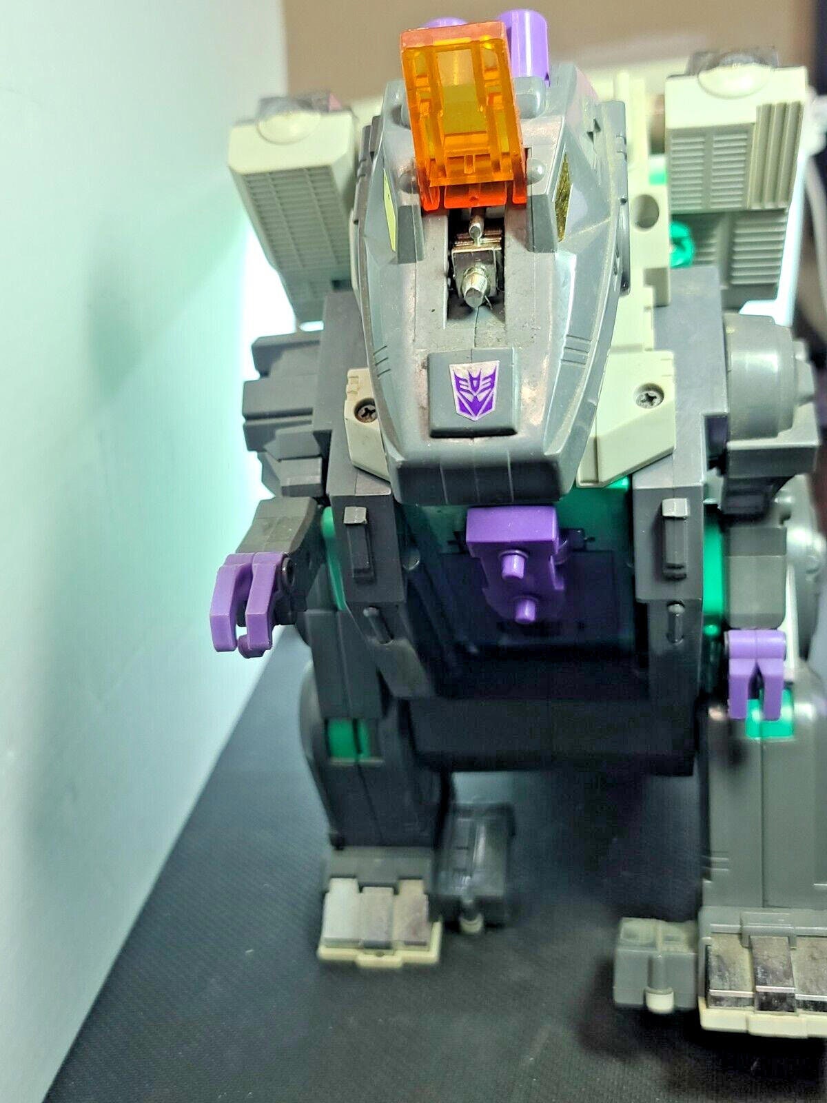 Transformers G1 Decepticon Titan TRYPTICON City Base Untested Hasbro ...