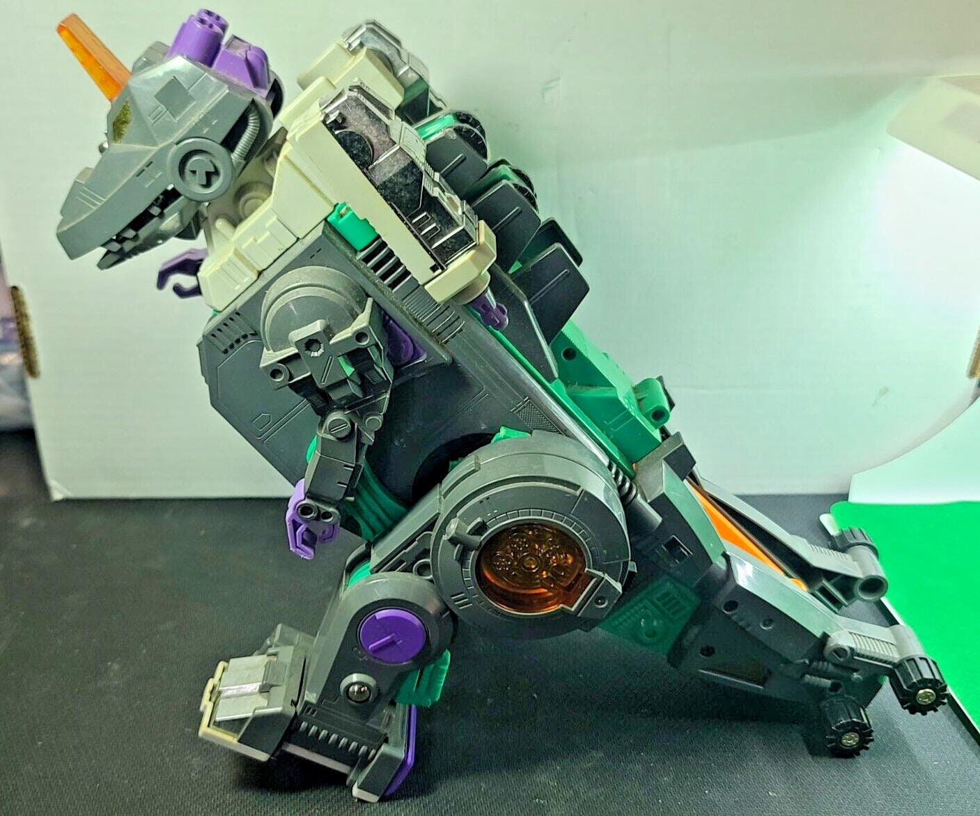 Transformers G1 Decepticon Titan TRYPTICON City Base Untested Hasbro ...