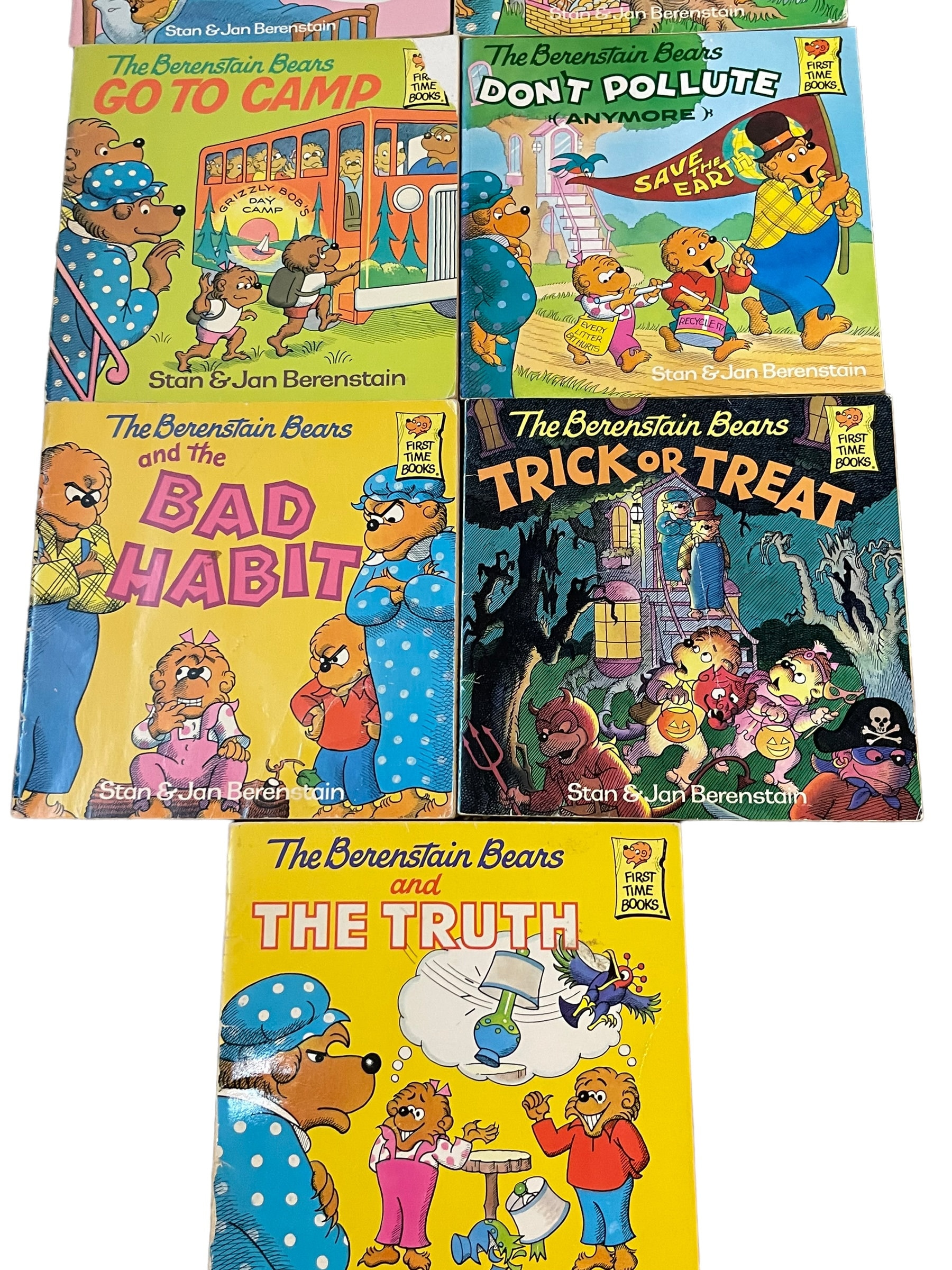 Lot of 9 the Berenstain Bears Books Random House - Etsy
