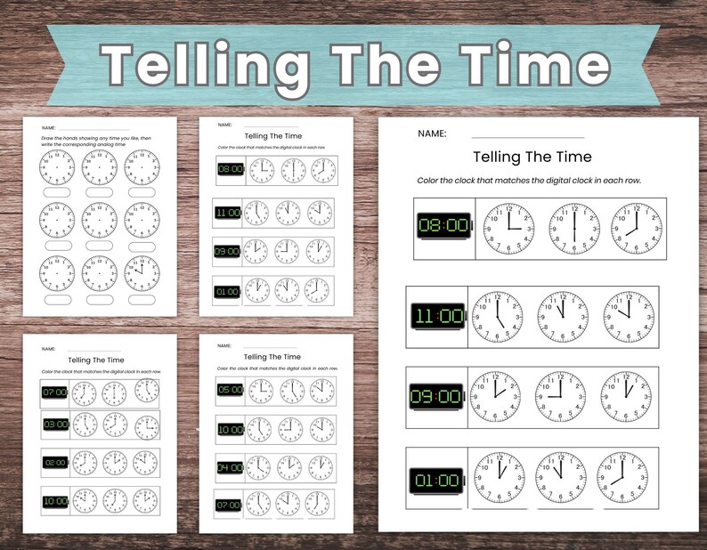Telling Time,time Worksheets 2nd Grade Math Worksheet,1st Grade Math ...