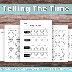 Telling Time,time Worksheets 2nd Grade Math Worksheet,1st Grade Math ...
