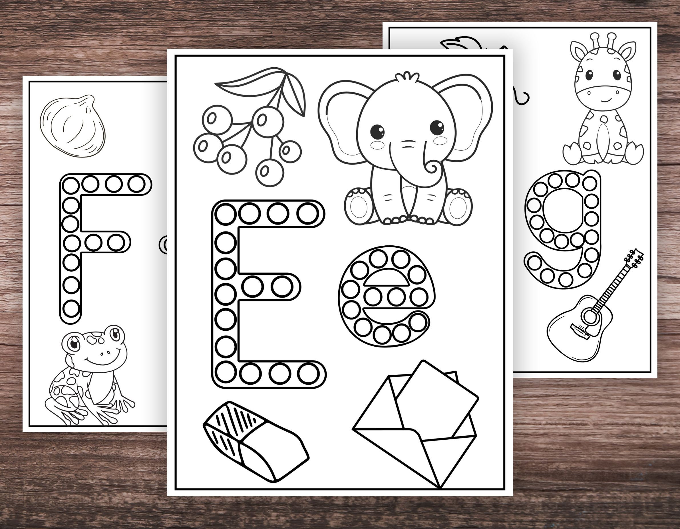 Dot Marker Printable ,alphabet Dot Pages,dot Maker Worksheet,a-z Dot a ...