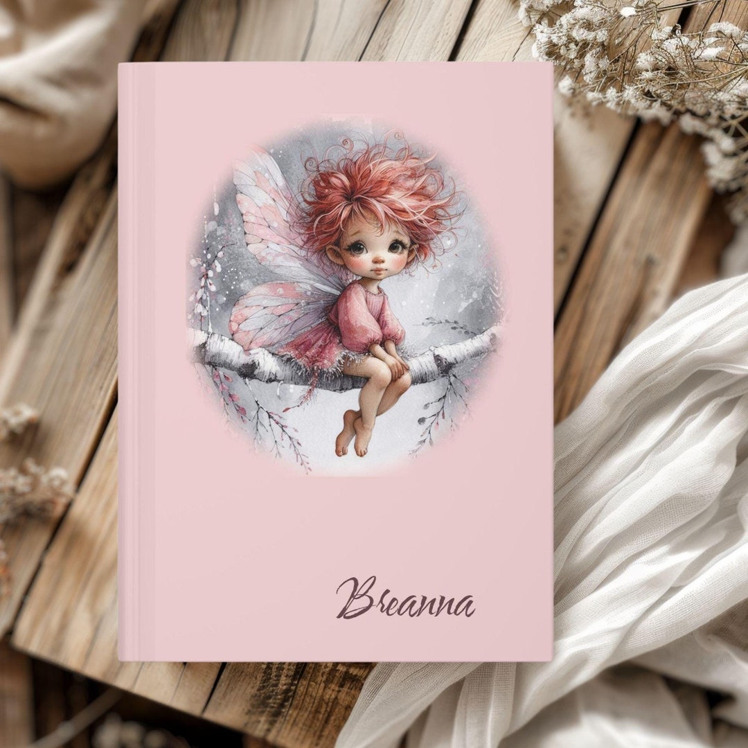 Custom Fairycore Journal: Personalized Hardcover Lined Notebook - Etsy