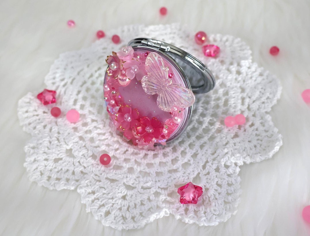 DRIP - Decoden Double Sided Quicksand Compact Mirror - Etsy