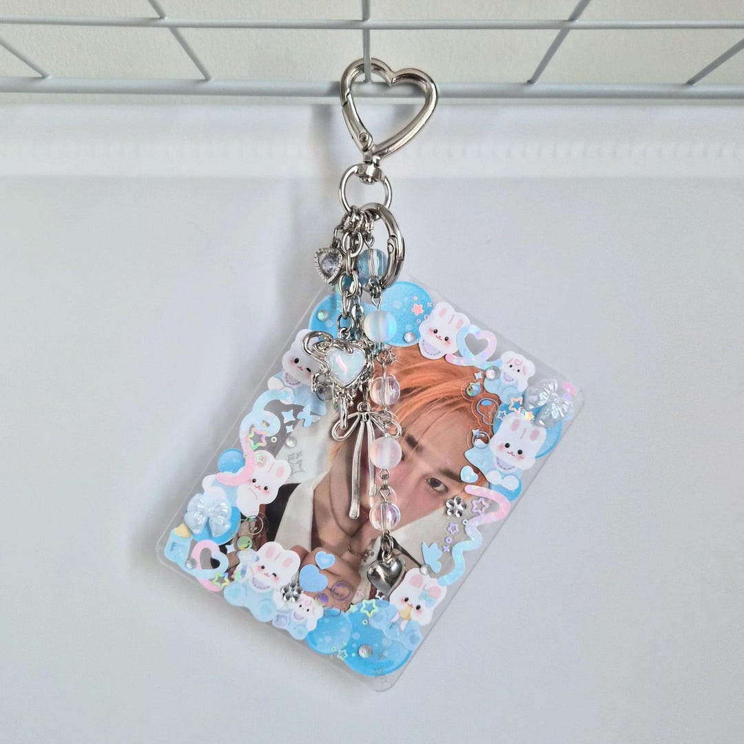 Flashy • Sticker Deco Toploader Photocard Chunky Keychain - Etsy