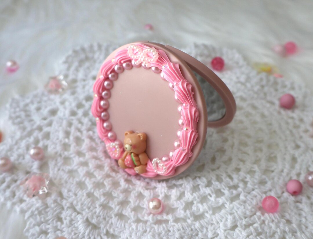 ONE WAY LOVE Decoden Compact Mirror - Etsy