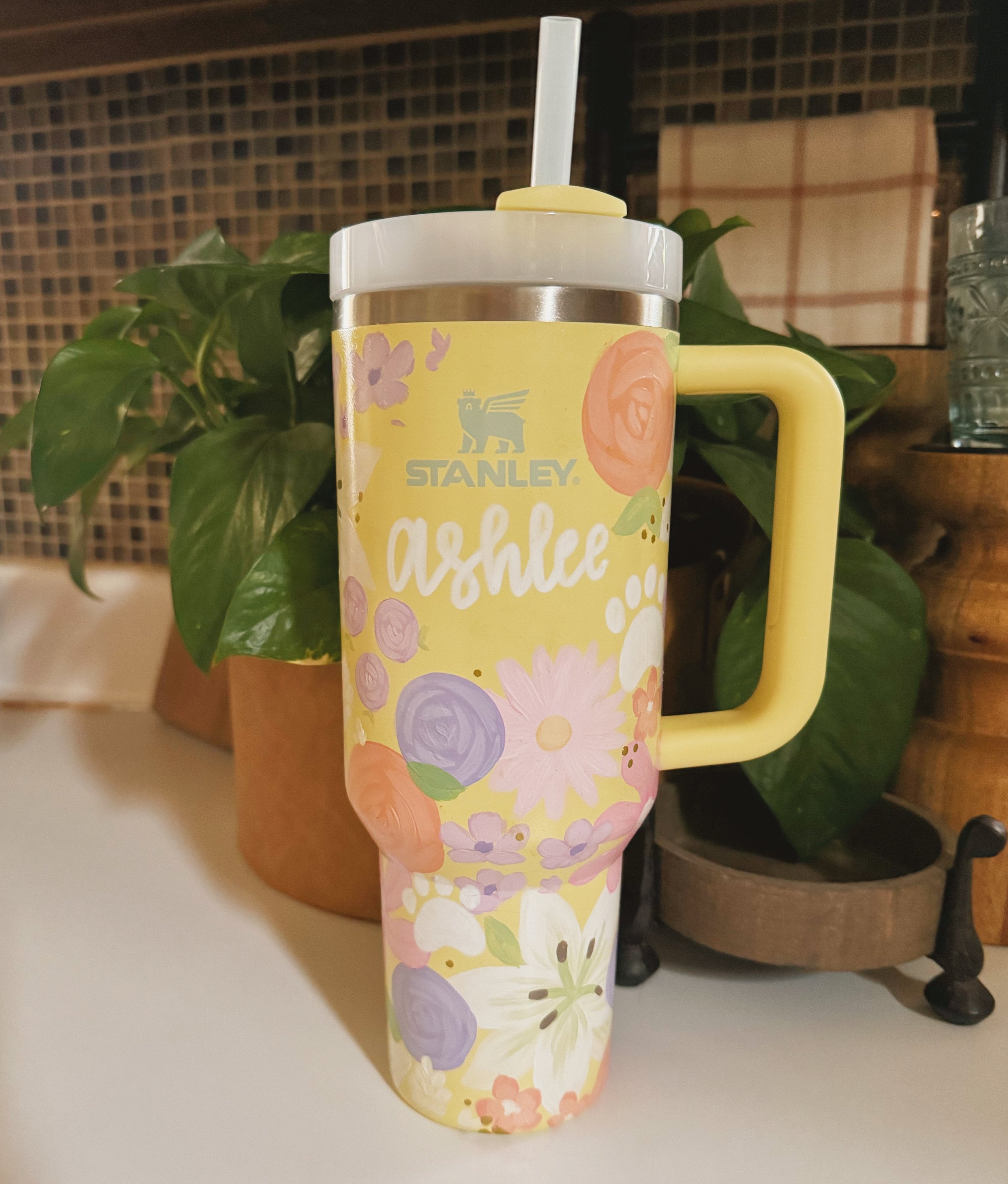 Custom Hand-painted Stanley Tumbler - Etsy