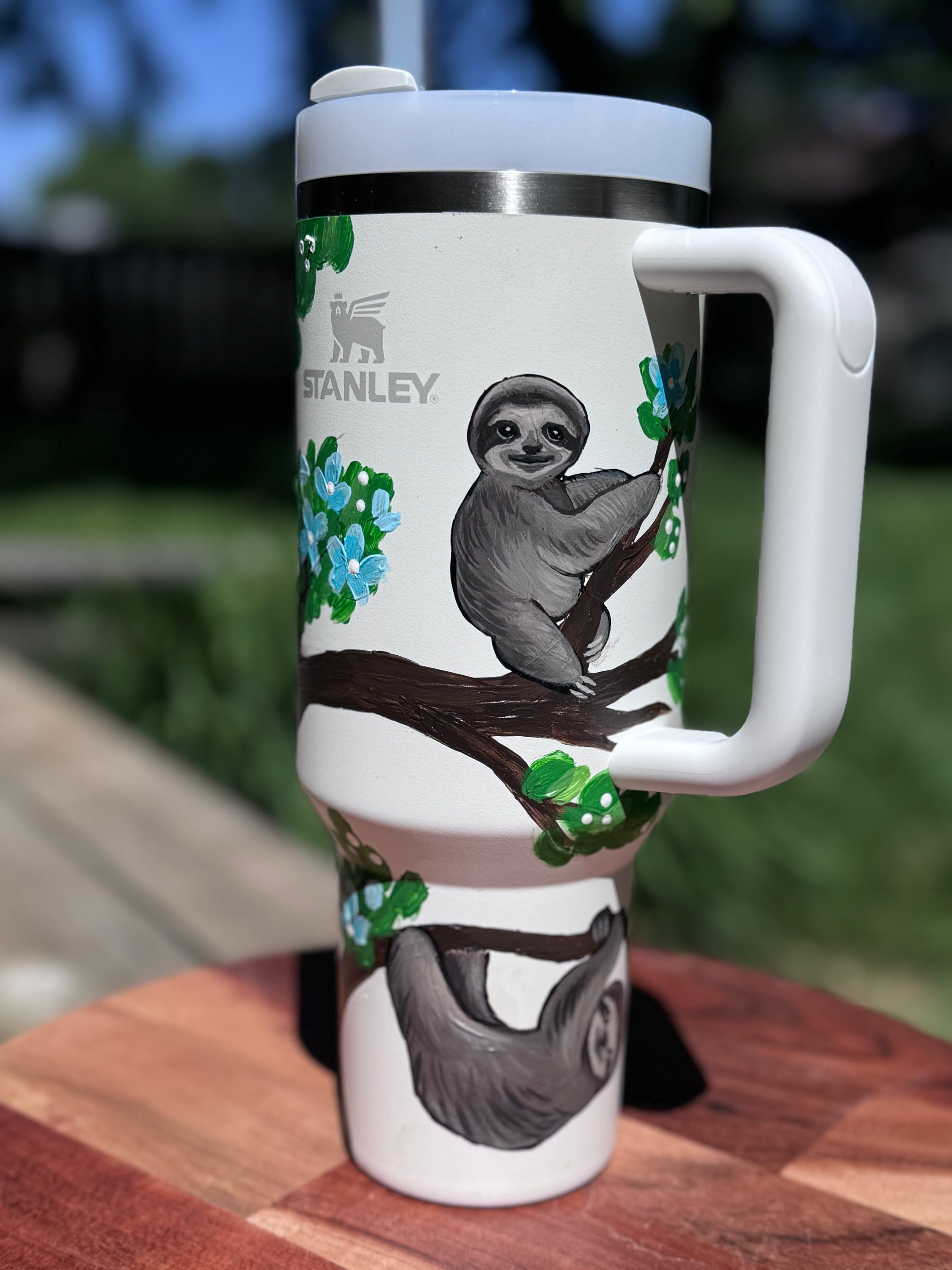 Custom Hand-painted Pet Portrait/animal Stanley Tumblers - Etsy