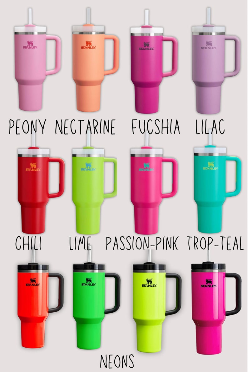 Custom Hand-painted Stanley Tumblers - Etsy