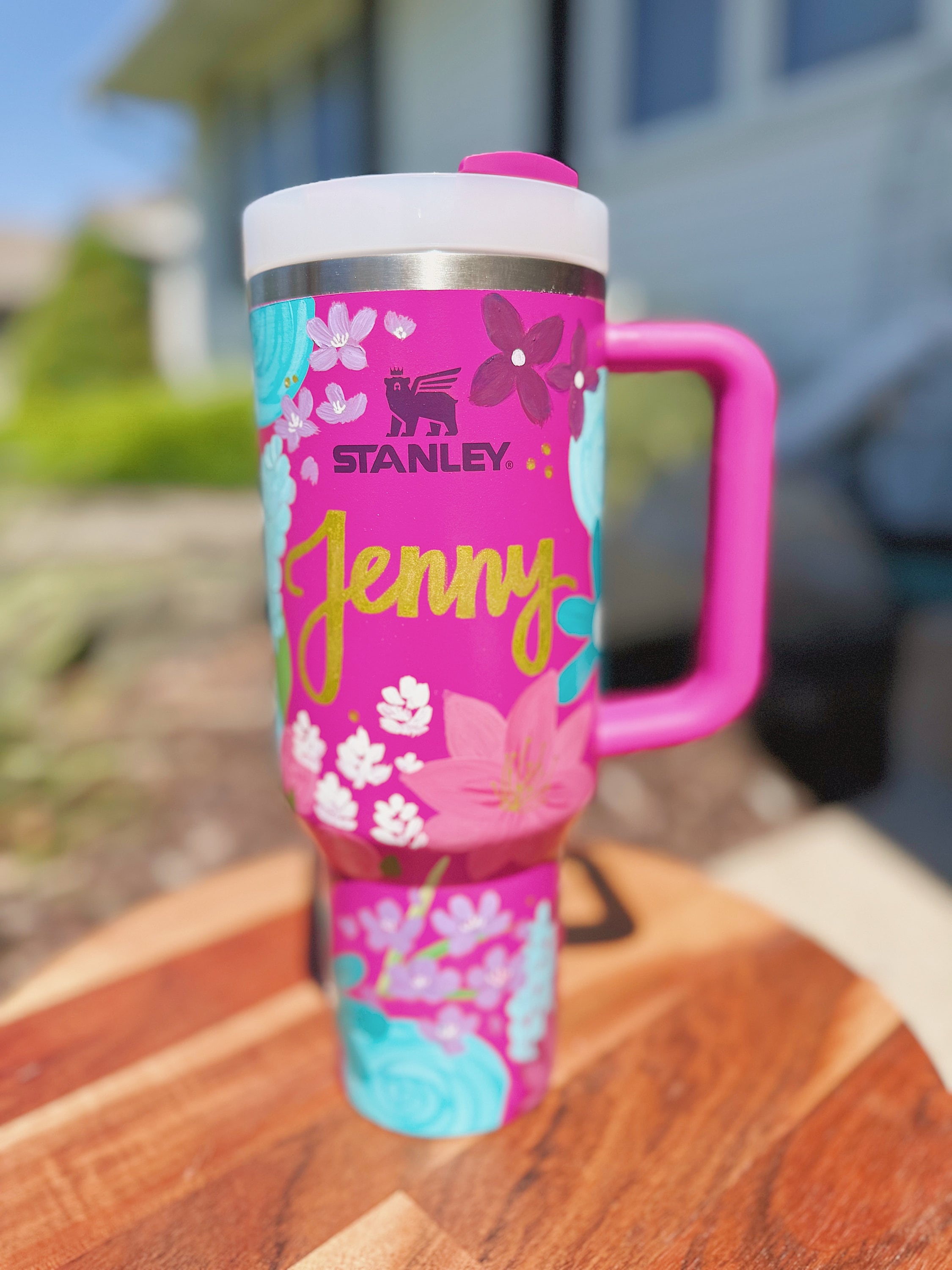 Custom Hand-painted Stanley Tumblers - Etsy